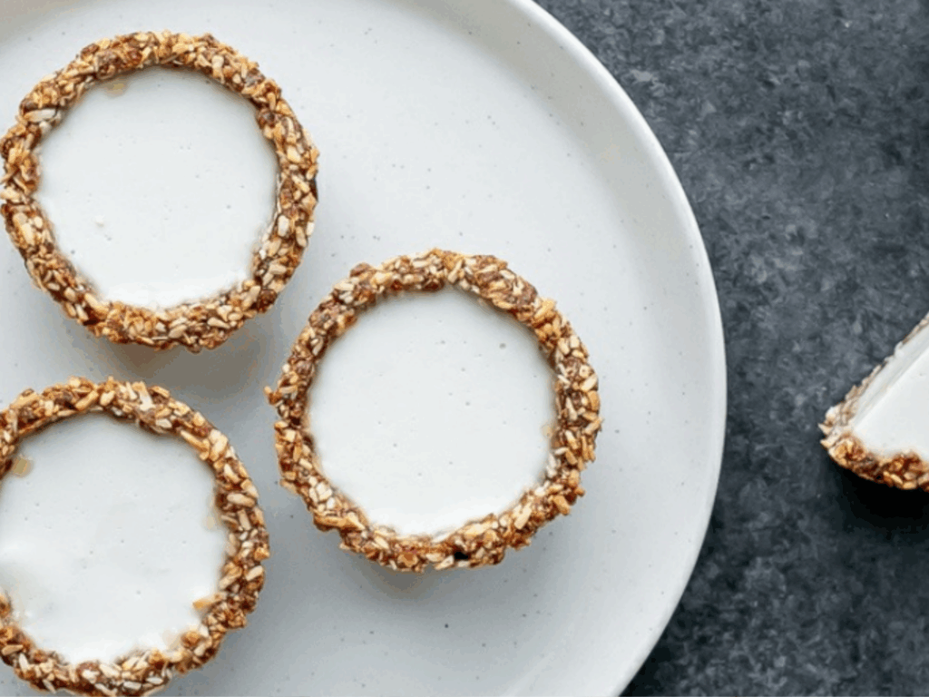 Mini Lemon Coconut Tarts with Gut-Healing Ingredients - Nikki Yelton RD